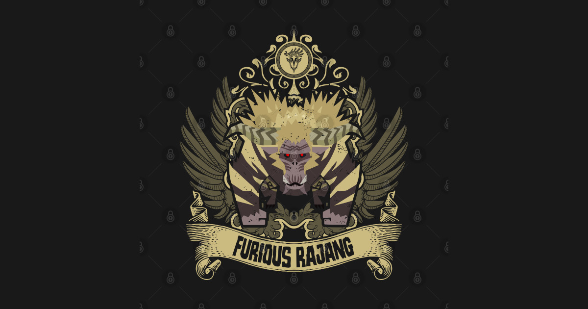 FURIOUS RAJANG - LIMITED EDITION - Monster Hunter World - Posters and ...