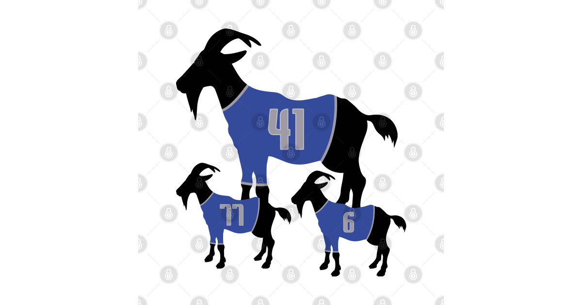 Dallas Mavericks Goats - Luka Doncic - T-Shirt | TeePublic