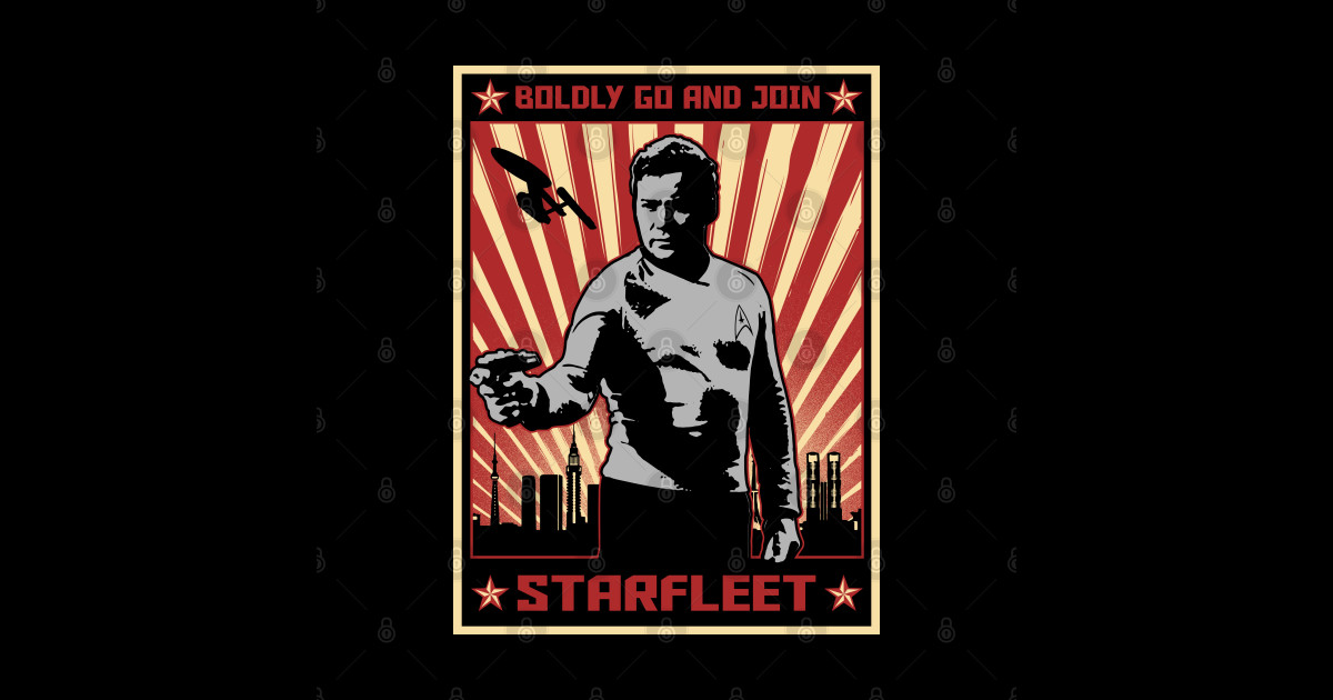 STAR TREK - Propaganda poster - Robzilla Sci Fi Science Fiction Space ...