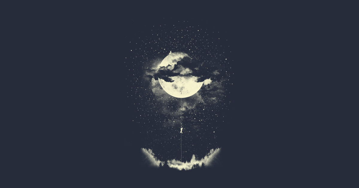 MOON CLIMBING - Love - T-Shirt | TeePublic