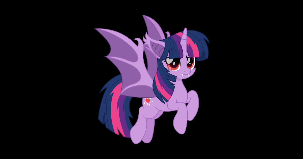 Twilght Sparkle bat pony - My Little Pony - Sticker | TeePublic