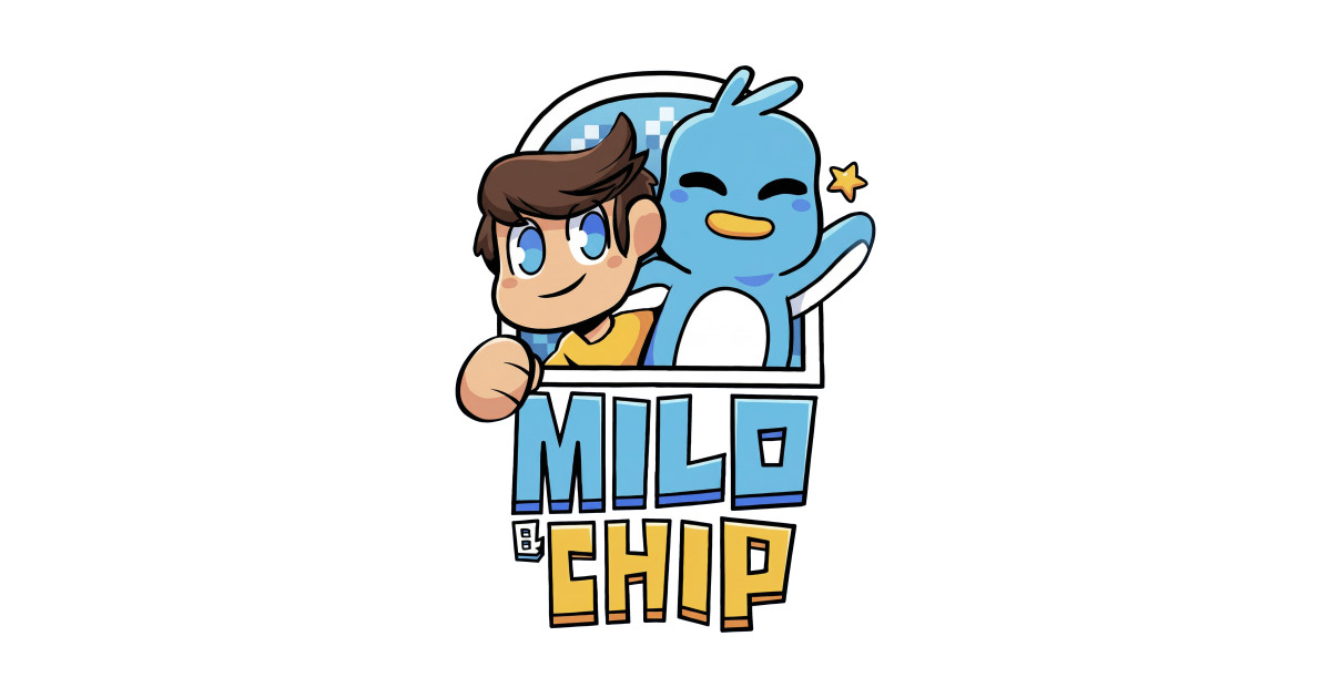 milo and chip merch - Milo And Chip Merch - T-Shirt | TeePublic