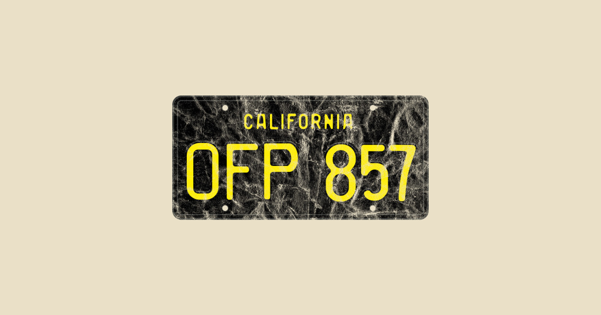 Grunge Herbie License Plate - Herbie - T-Shirt | TeePublic