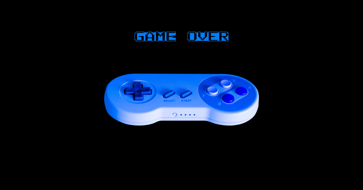 Game Over - Gaming - Sticker | TeePublic