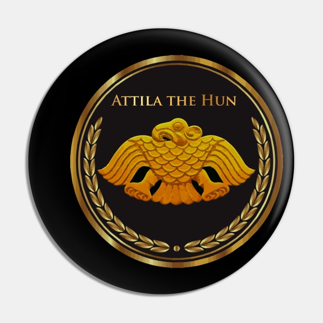 ATTILA THE HUN LOGO - Attila The Hun - Pin | TeePublic