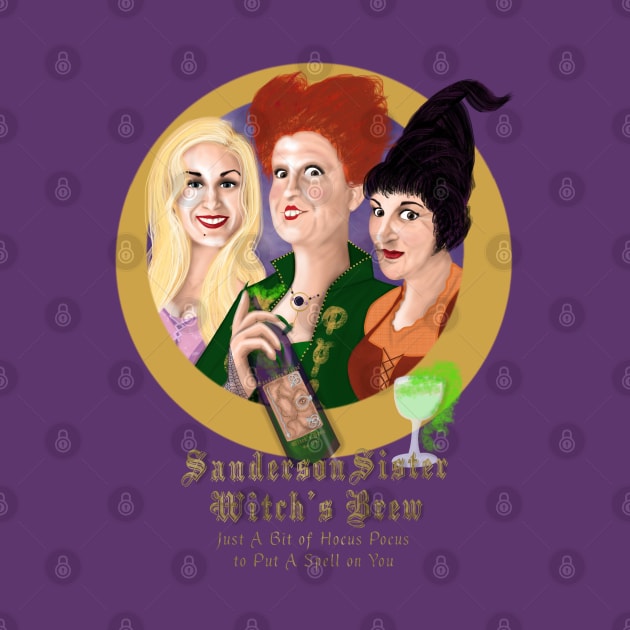 Sanderson Sister Witch's Brew - Hocus Pocus - T-Shirt | TeePublic