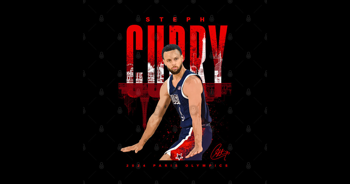 Steph Curry - Steph Curry Usa Basketball - Sticker | TeePublic