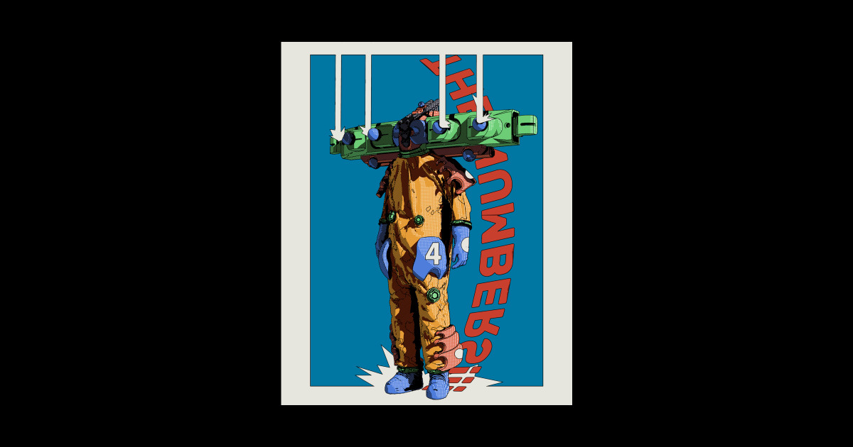 The Numbers Pop Art Sticker TeePublic the-numbers-pop-art-sticker-teepublic