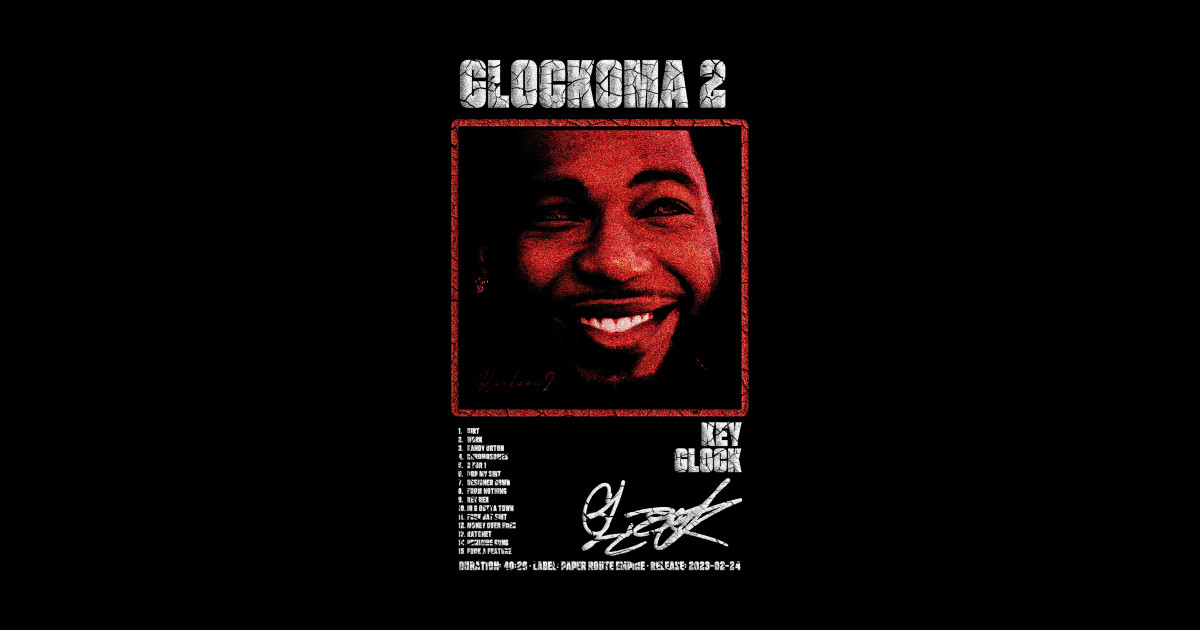GLOCKOMA 2 - KEY GLOCK || ALBUM TRACKLIST || - Key Glock - Sticker ...