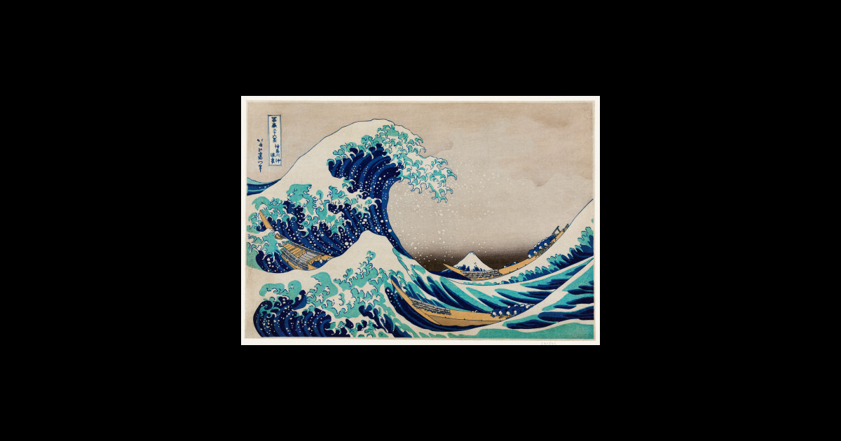 Under the Wave off Kanagawa (Kanagawa oki nami ura) - Great Wave ...
