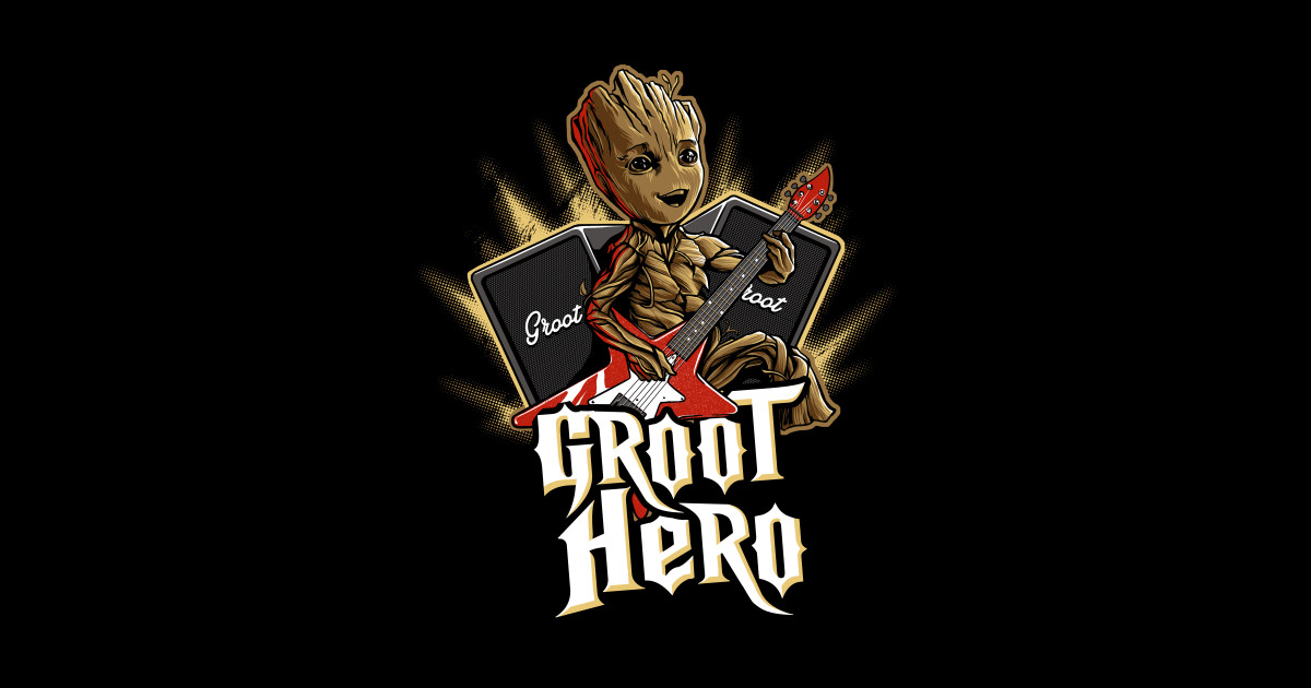 Groot Hero - Movie - Pin | TeePublic