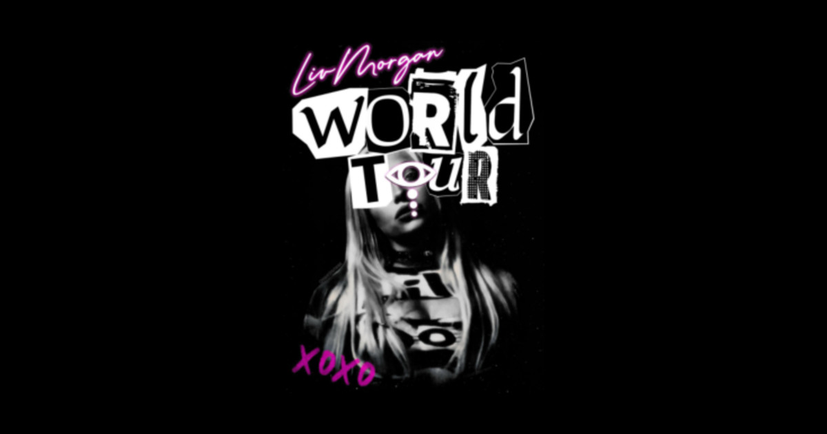 Liv Morgan World Tour - Liv Morgan - Sticker | TeePublic