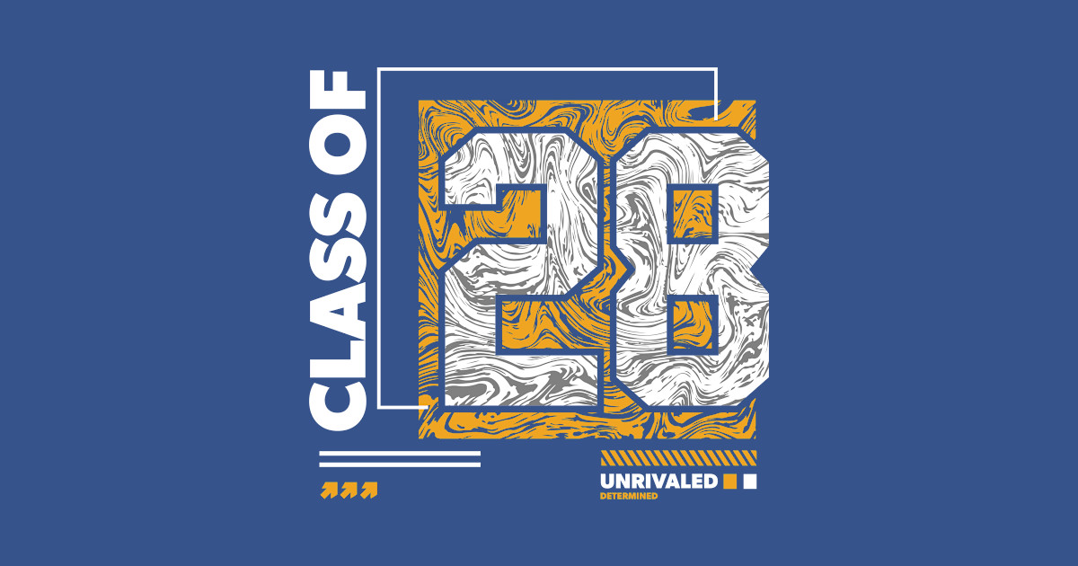Class of 2028 Urban Streetwear // Graduation Class of '28 Gold - Class ...