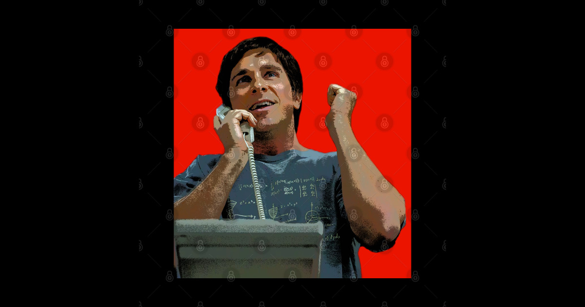 christian bale - Christian Bale - Sticker | TeePublic