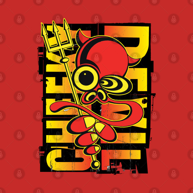 Cheeky Devil - Urban Street Art - T-Shirt | TeePublic