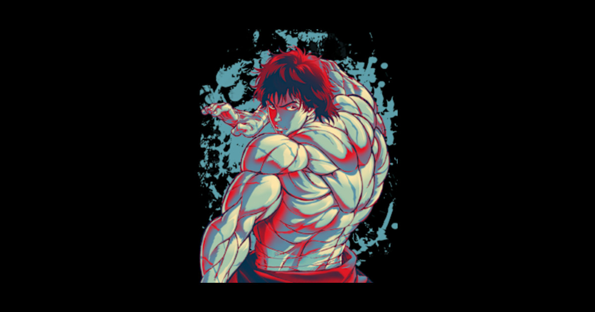baki hanma - Baki Hanma - Sticker | TeePublic