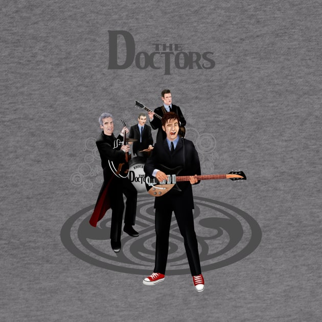 The Doctor Band - Doctor Who - Hoodie | TeePublic