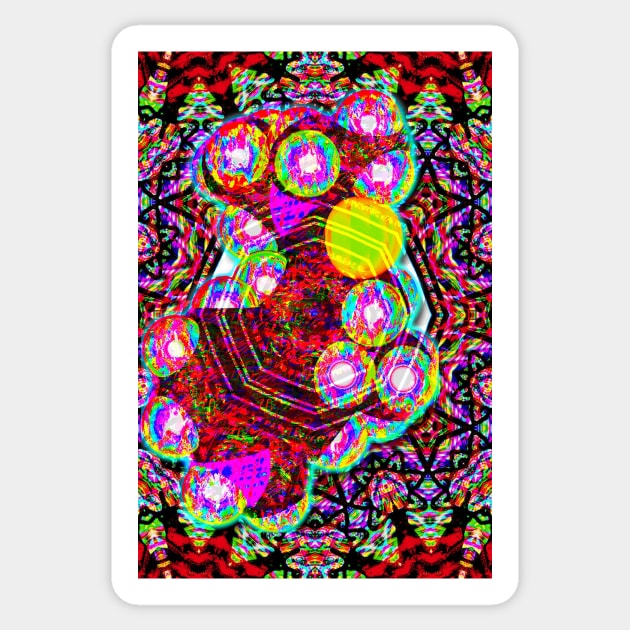 synthesis of lsd molecule - Lsd - Sticker | TeePublic