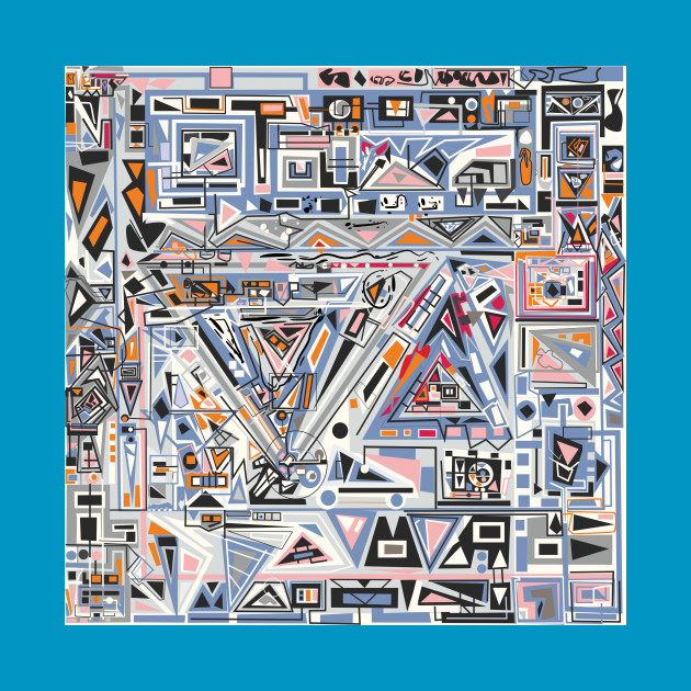 ghkl - Geometric - T-Shirt | TeePublic