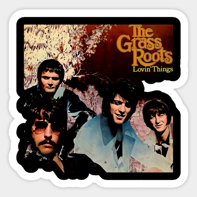 The Grass Roots Band - The Grass Roots Band - Sticker | TeePublic