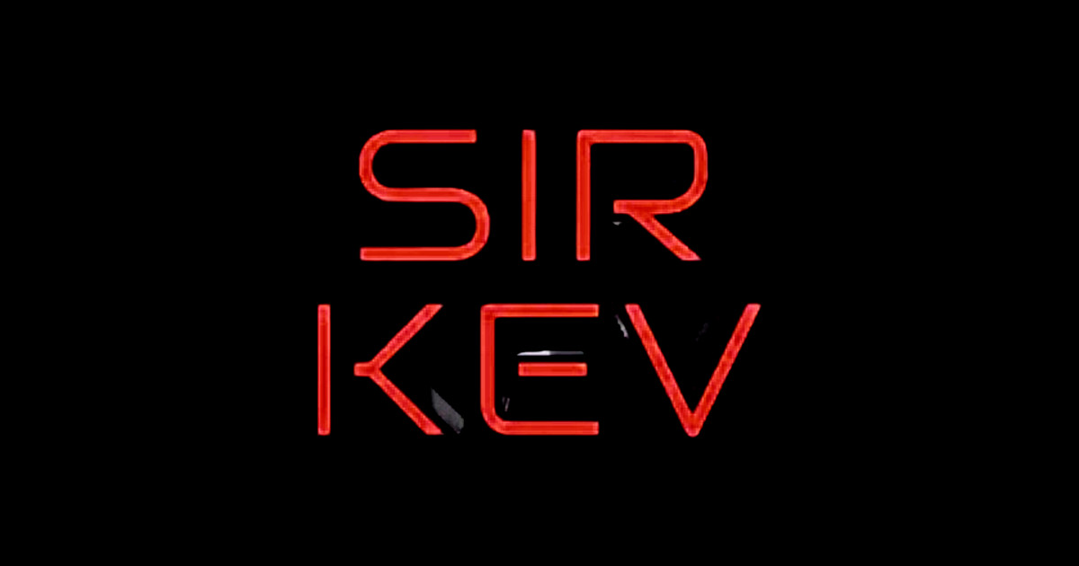 Sir Kev Logo - Sir Kev - Sticker | TeePublic