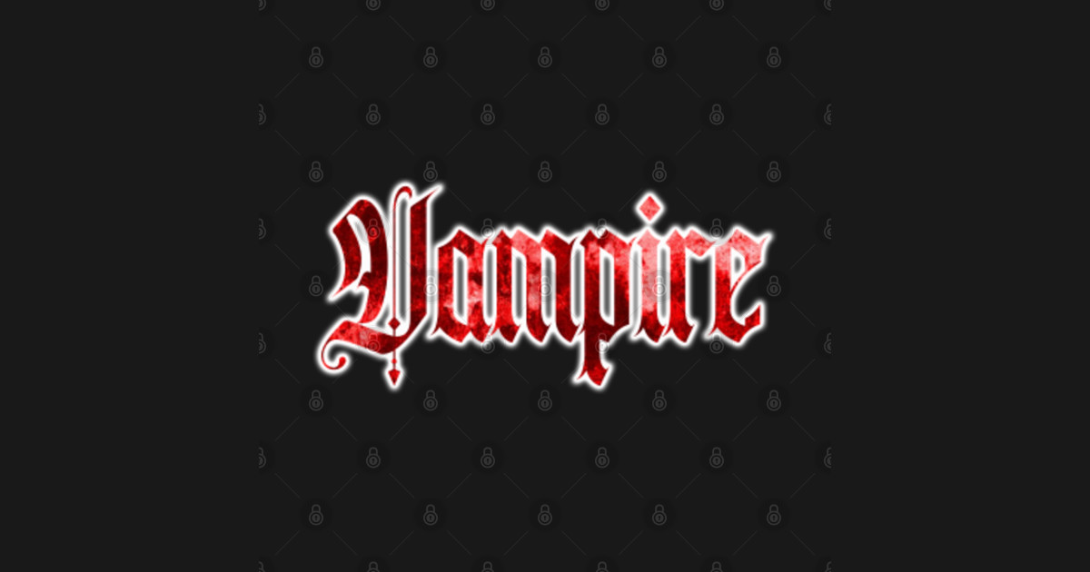 Vampire Texture - Vampire - T-Shirt | TeePublic