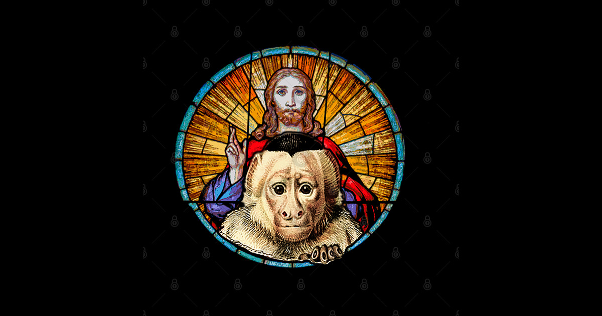Jesus Christ and the little monkey - Jesus Christ And The Little Monkey ...