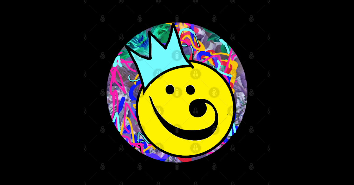 bass clef smiley pop art - Bass - Sticker | TeePublic