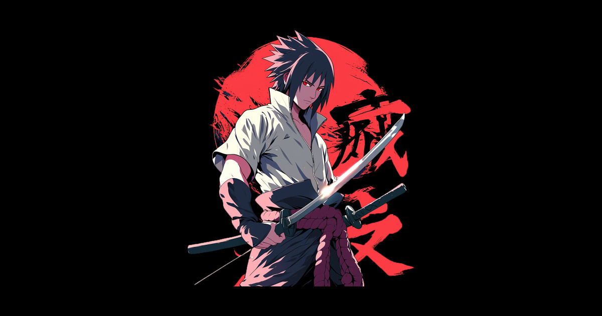 sasuke - Sasuke - Sticker | TeePublic