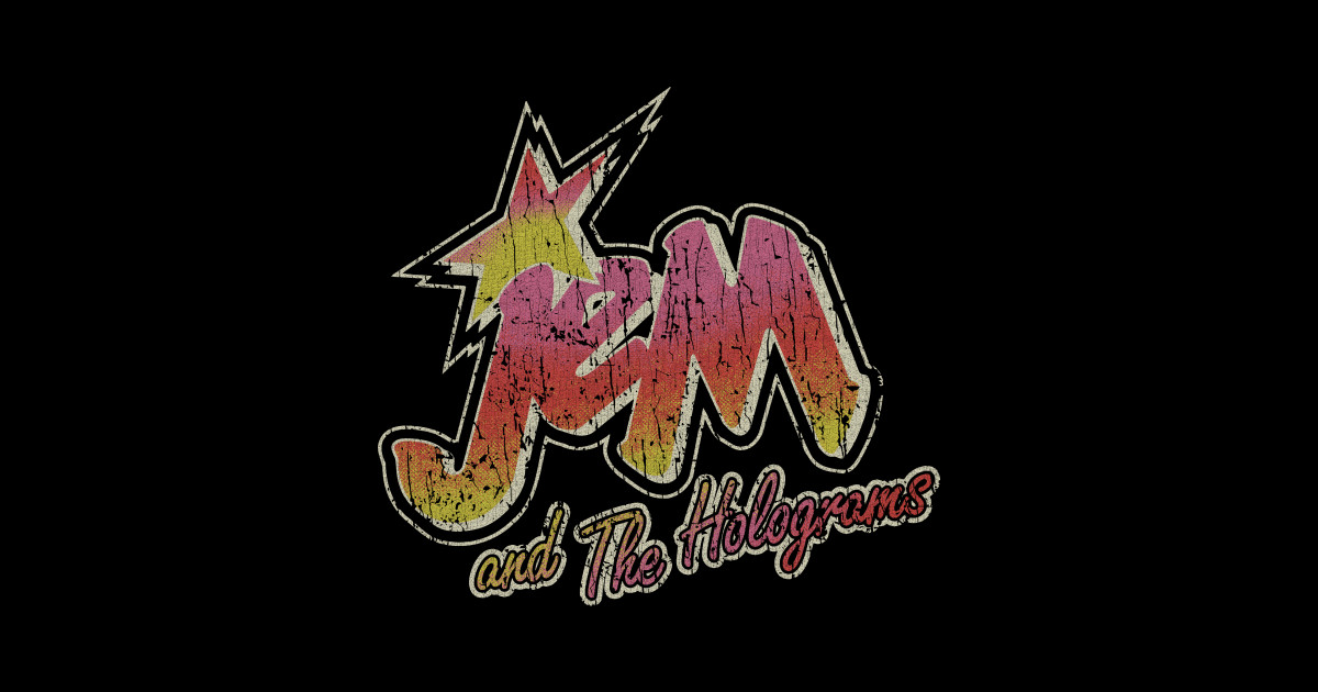 VINTAGE RETRO STYLE - Jem And The Holograms 70s - Vintage - Sticker ...
