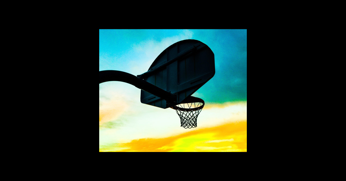 Basketball Hoop - Basketball Hoop - Sticker | TeePublic