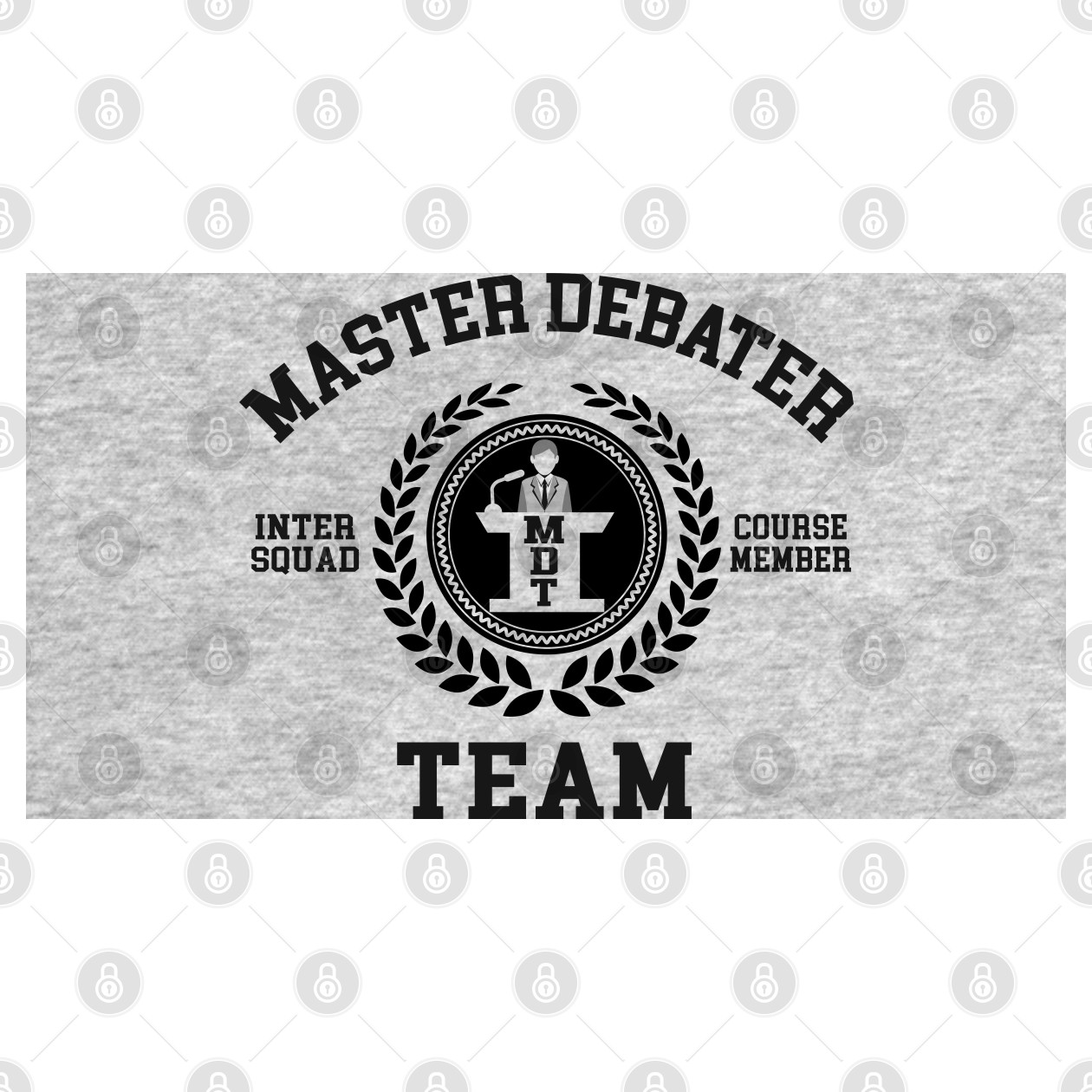 Master Debater Team - Master Debater - T-Shirt | TeePublic
