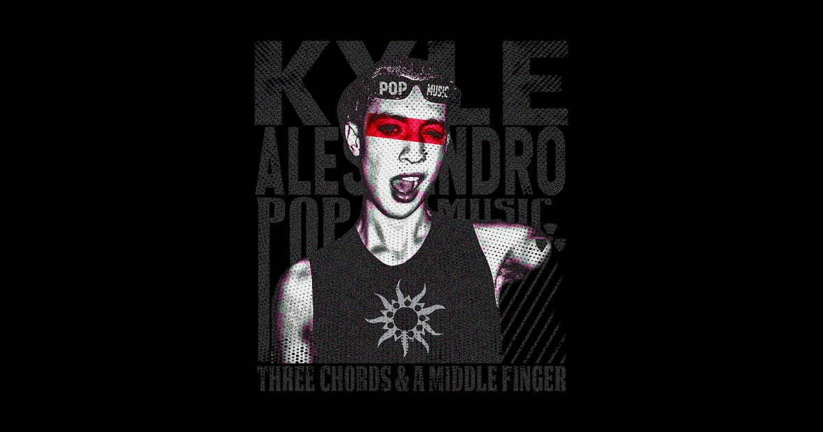Three Chords & a Middle Finger - Kyle Alessandro - Posters and Art ...