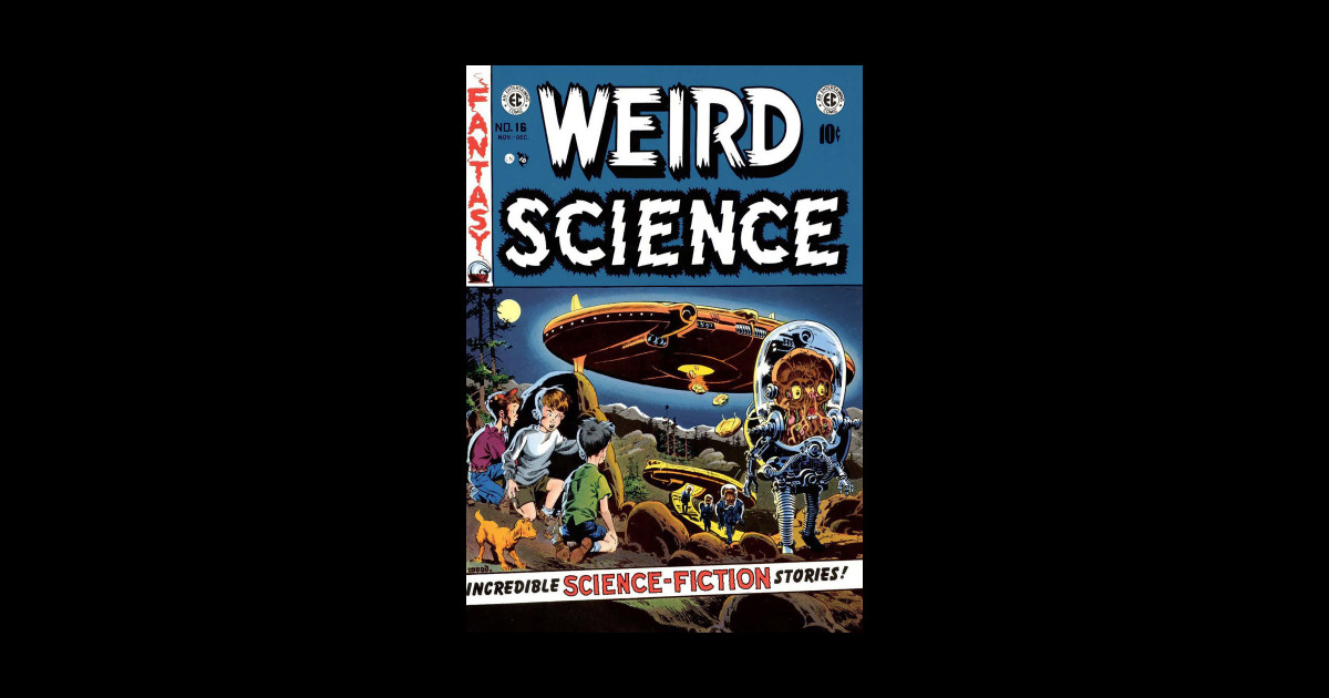 Vintage Sci Fi Comic Book Comic Books Sticker Teepublic