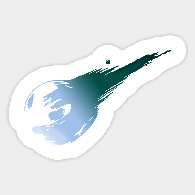 meteor ff7 classic - Meteor - Sticker | TeePublic