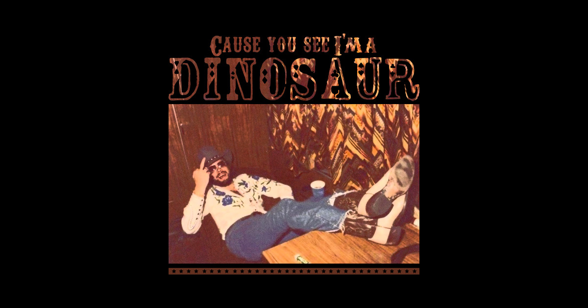 Vintage Dinosaur Hank Williams Jr - Bocephus Western Southern - Hank ...