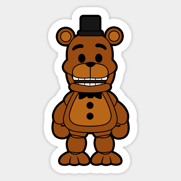 Five Nights at Freddy's Fazbear - Freddy Fazbear - Sticker | TeePublic