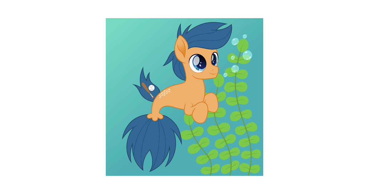 First Base seapony scene - My Little Pony - T-Shirt | TeePublic