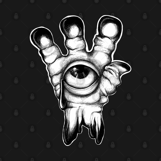 Alien Hand - Alien - T-Shirt | TeePublic
