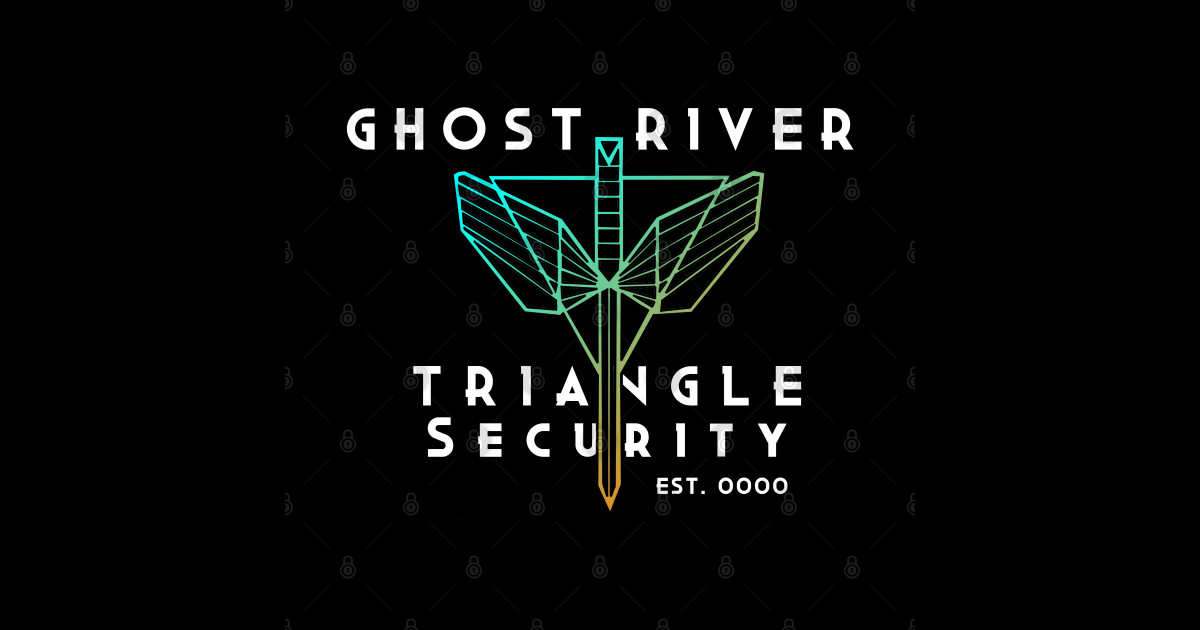 Ghost River Triangle Security - Wynonna Earp - Sticker | TeePublic