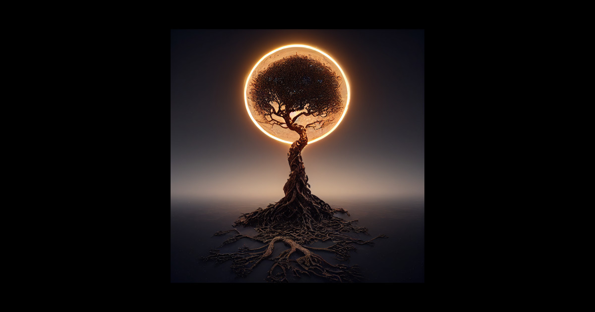 Yggdrasil World Tree of Life - Yggdrasil Cosmic - Posters and Art ...