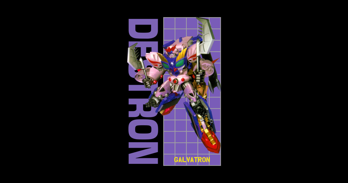 Beast Wars Galvatron Box Art Reconstruction - Transformers - Sticker ...