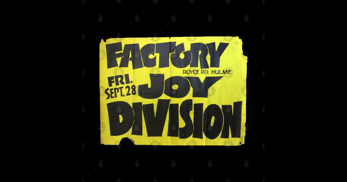 Joy Division - Joydivision - Sticker | TeePublic