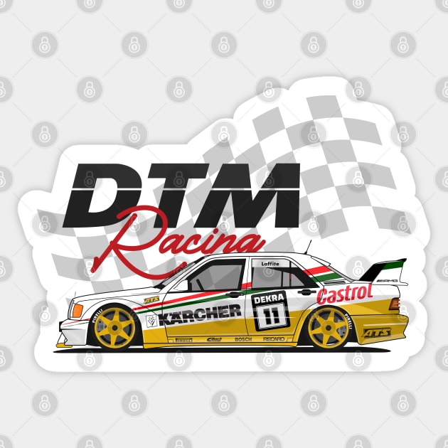 DTM RACING LEGEND - W201 - Sticker | TeePublic
