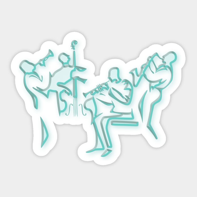Jazz 01 - Jazz - Sticker | TeePublic