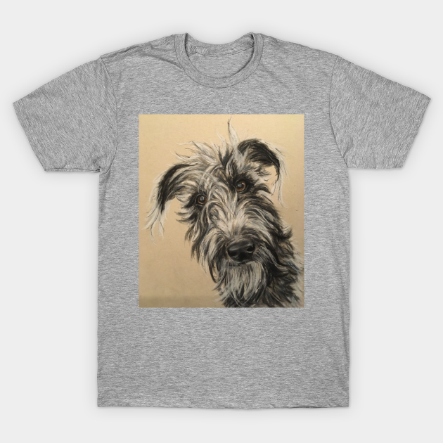 Scruffy Beddy/whippet Lurcher - Scruffy - T-Shirt | TeePublic