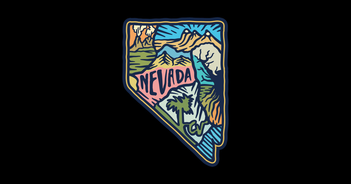 Nevada Icon - Nevada - T-Shirt | TeePublic