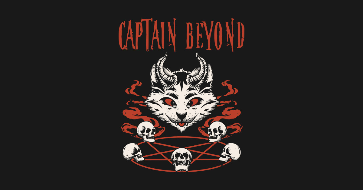 captain catanic - Captain Beyond - T-Shirt | TeePublic