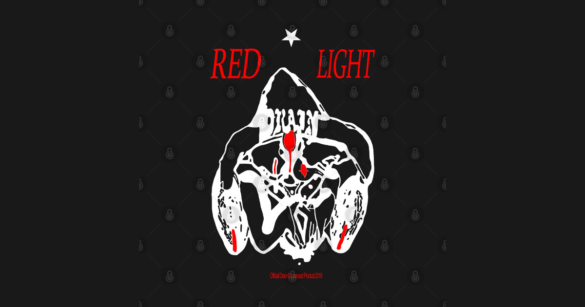 Bladee Drain Gang Red Light Character White - Bladee - T-Shirt | TeePublic