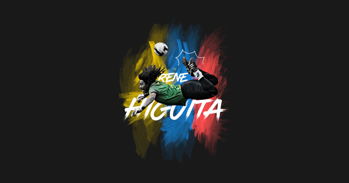 Jose Rene Higuita Zapata - Higuita - T-Shirt | TeePublic
